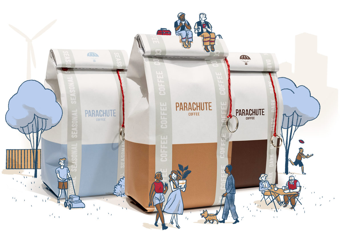 Parachute Coffee // Packaging - JVB studio